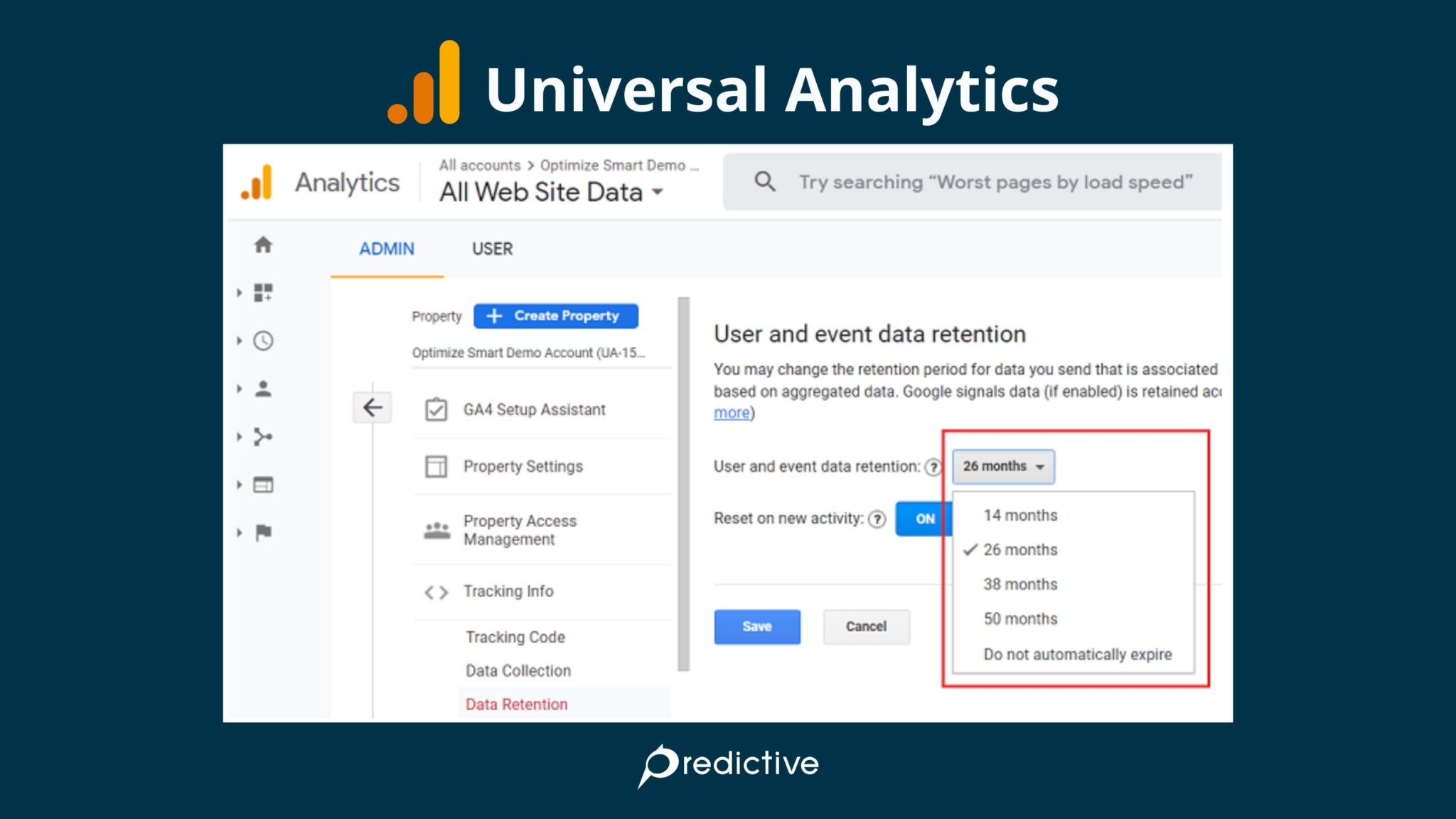 รับมือกับ Data Retention ใน Google Analytics - Predictive, Digital Analytics, UX & Strategy ...
