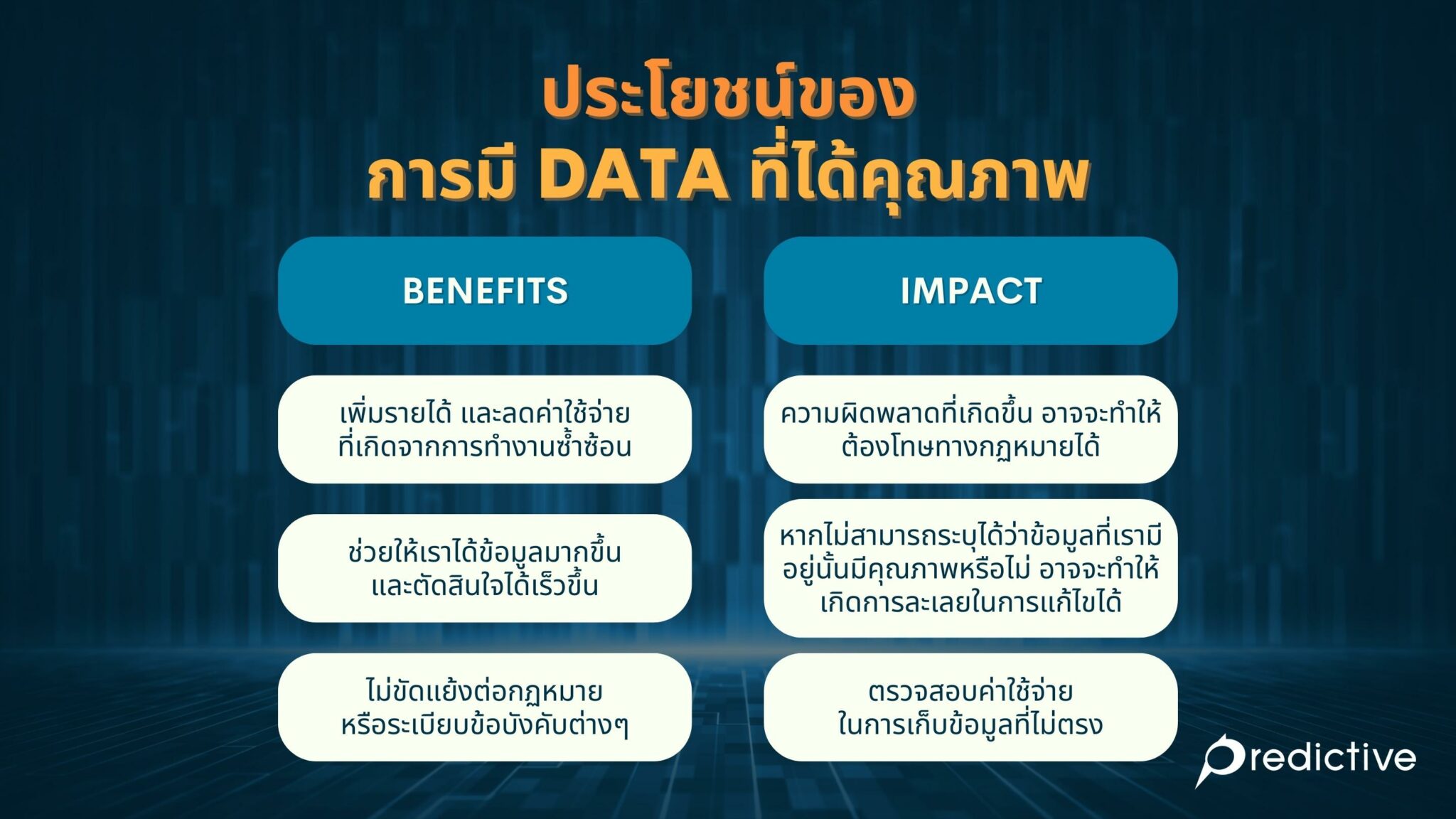 คุณภาพของ Data สำคัญกับการนำมาทำ Machine Learning อย่างไร - Predictive, Digital Analytics, UX ...