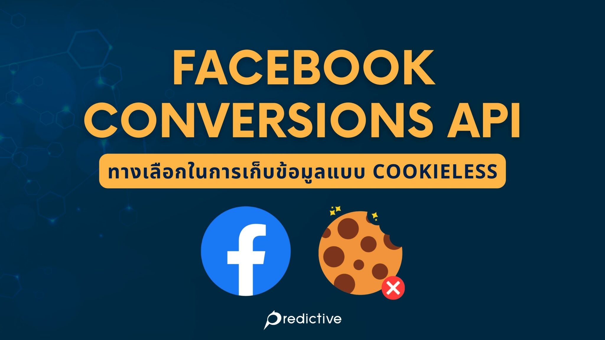 Facebook Conversions Api ทางเลือกในการเก็บข้อมูลแบบ Cookieless Predictive Digital Analytics